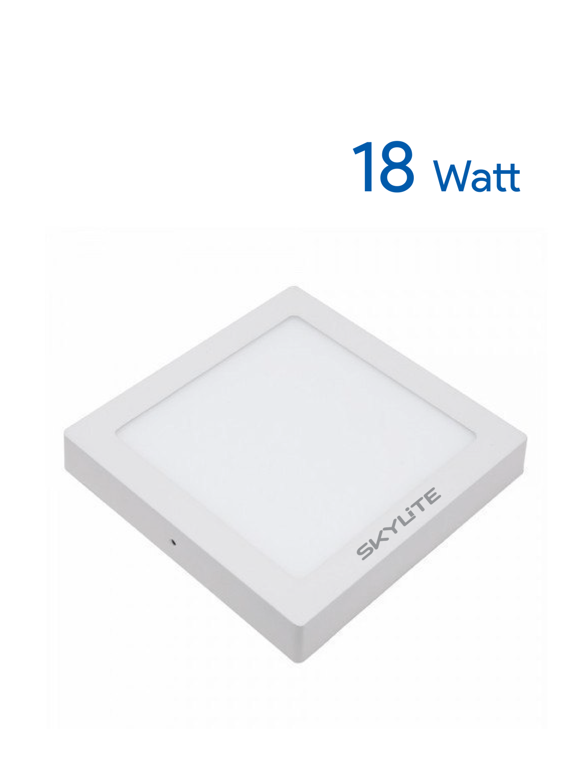 18 WATT LED SQUARE CEILING PANELS SURFACE | Skylite - Lighting Store